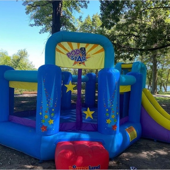 Bounce Land | Other | Pop Star Bounce House With Slide | Poshmark